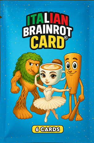 TCG: Italian Brainrot card - карти – Pikko Games