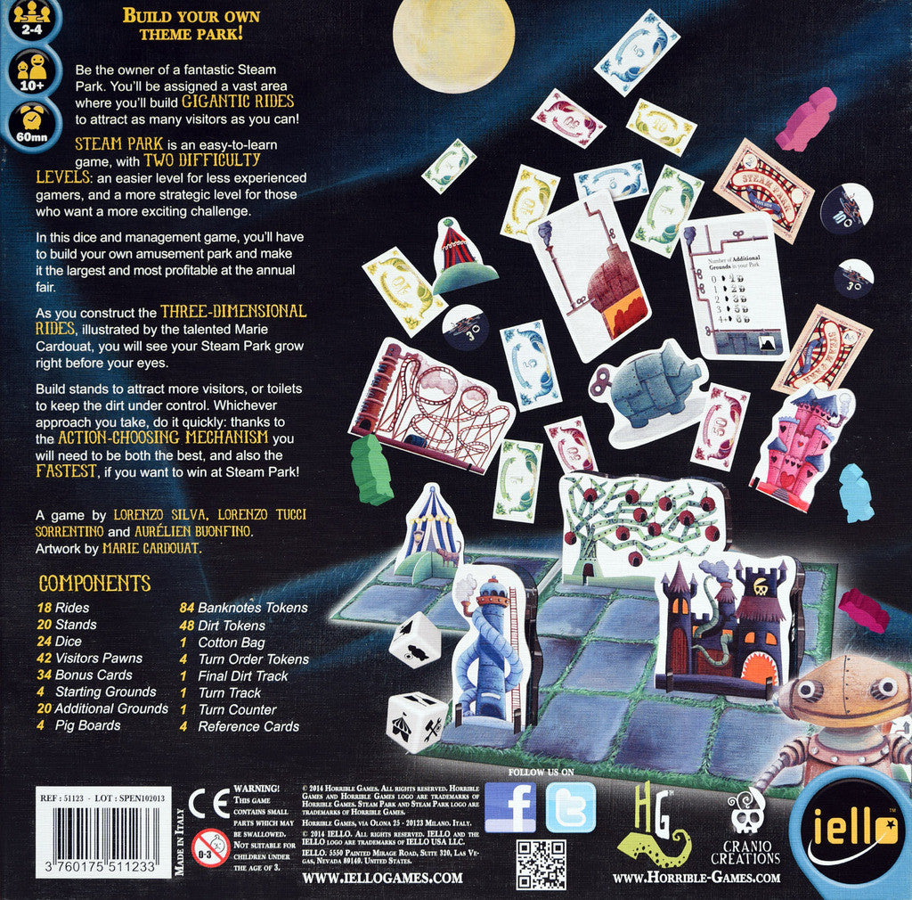 Steam Park - настолна игра – Pikko Games