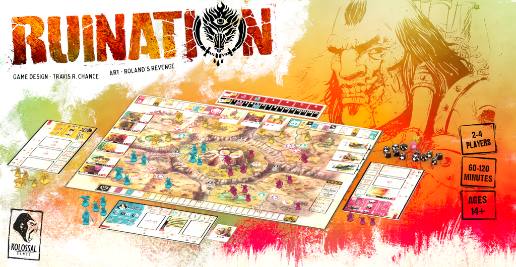 Ruination: Base Game - стратегическа настолна игра – Pikko Games