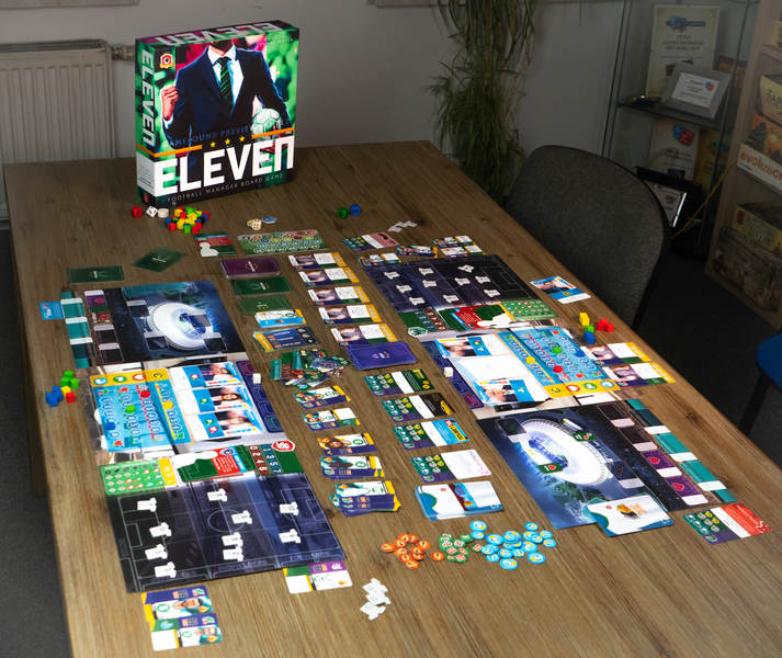 Eleven: Football Manager Board Game - настолна игра – Pikko Games
