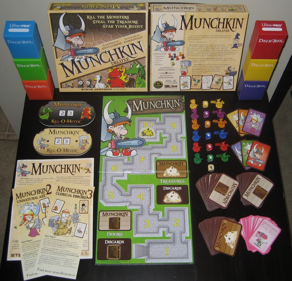 Munchkin Deluxe - настолна игра – Pikko Games