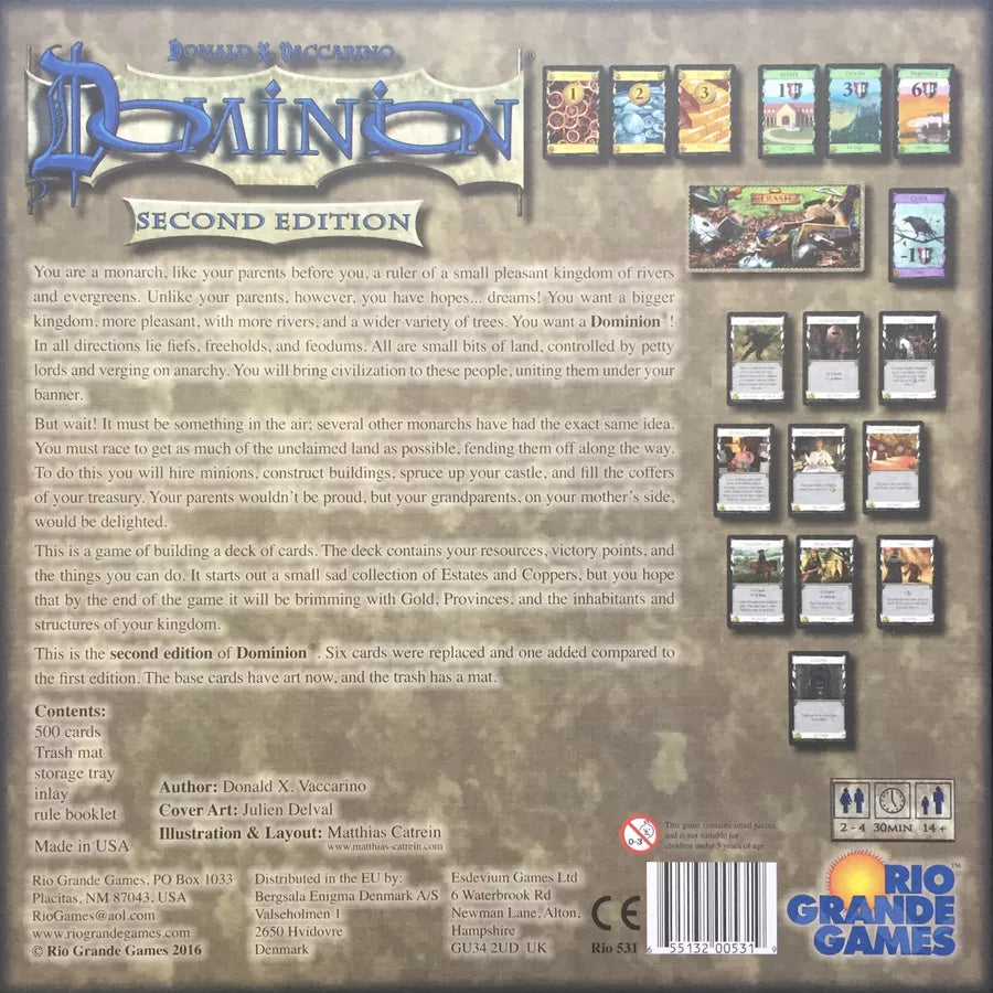 Dominion (Second edition) - настолна игра – Pikko Games